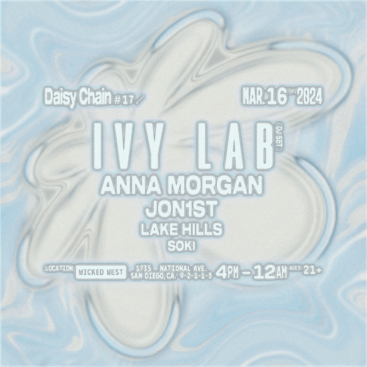 Daisy Chain #17 w/ Ivy Lab (DJ Set) by Daisy Chain | Laylo